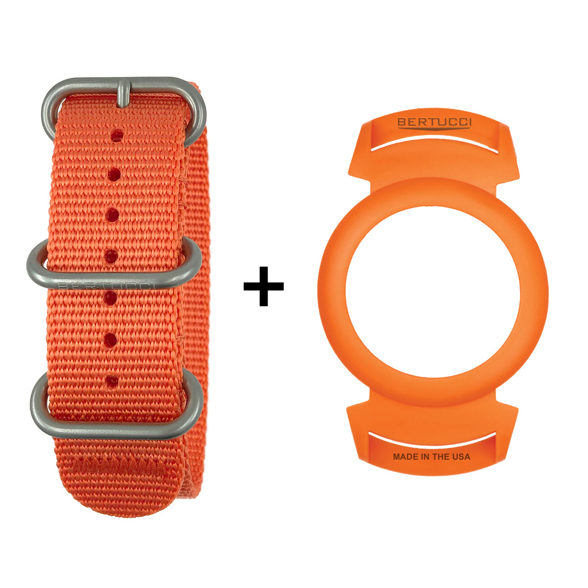 #380PG B-Type Nylon Band + Pro-Guard™ combination - Base Camp Orange ...